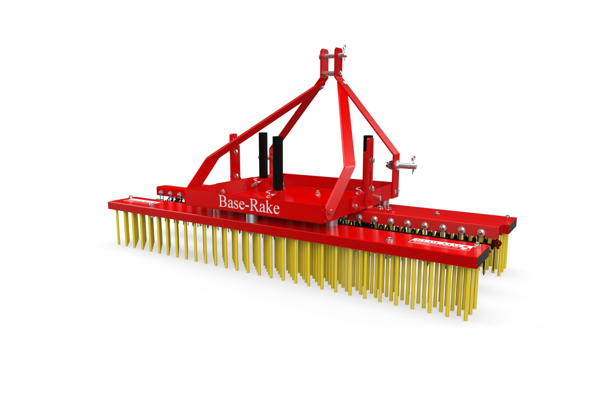 Redexim Base Rake w/soft brushes | Marnick Turf Machinery